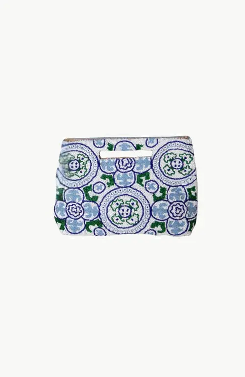 ISLAND TO EAST SIDE Medallion Mosaic Tile Pouch