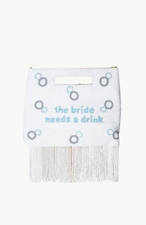 ISLAND TO EAST SIDE The Bride Needs A Drink Handle Pouch