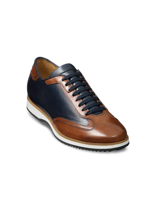 PAUL FREDRICK Wayne Leather Sneakers