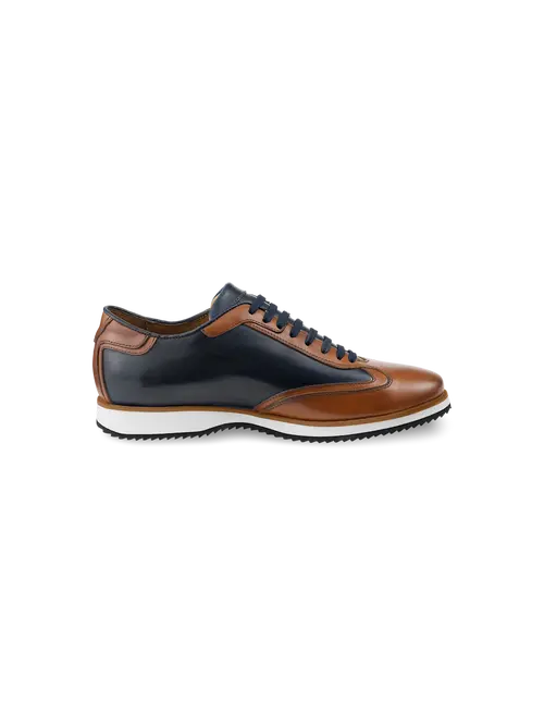 PAUL FREDRICK Wayne Leather Sneakers