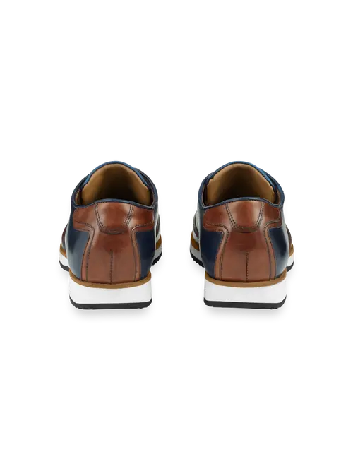 PAUL FREDRICK Wayne Leather Sneakers