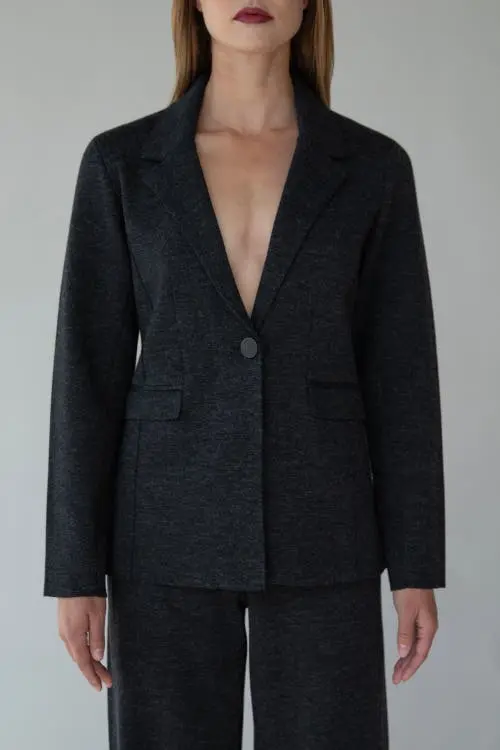 SSKEIN Gabi Blazer - Charcoal