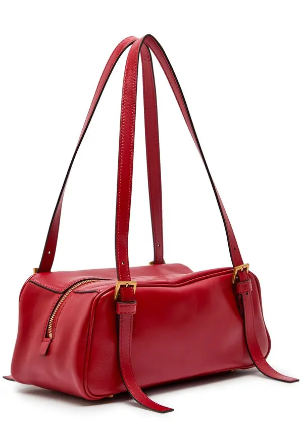 Versace Small Leather Shoulder Bag
