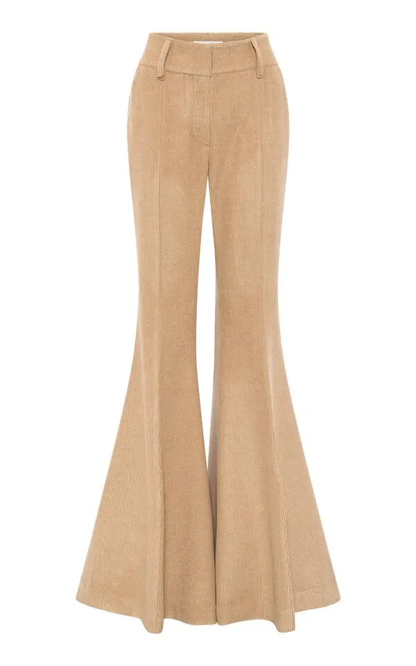 Gabriela Hearst Mid-rise Cashmere-wool Wide-leg Pants