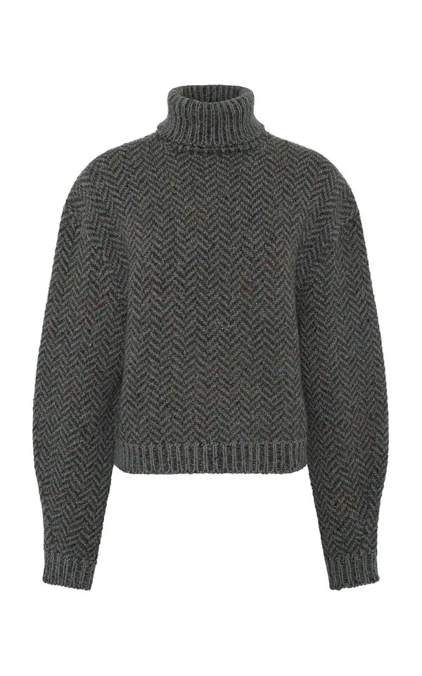 Gabriela Hearst Courtney Cashmere Turtleneck Sweater