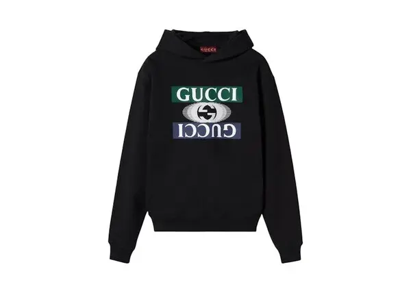 Gucci Felted Jersey Hoodie