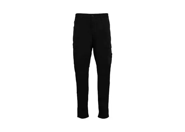 Stone Island Stretch Cargo Pants - Black