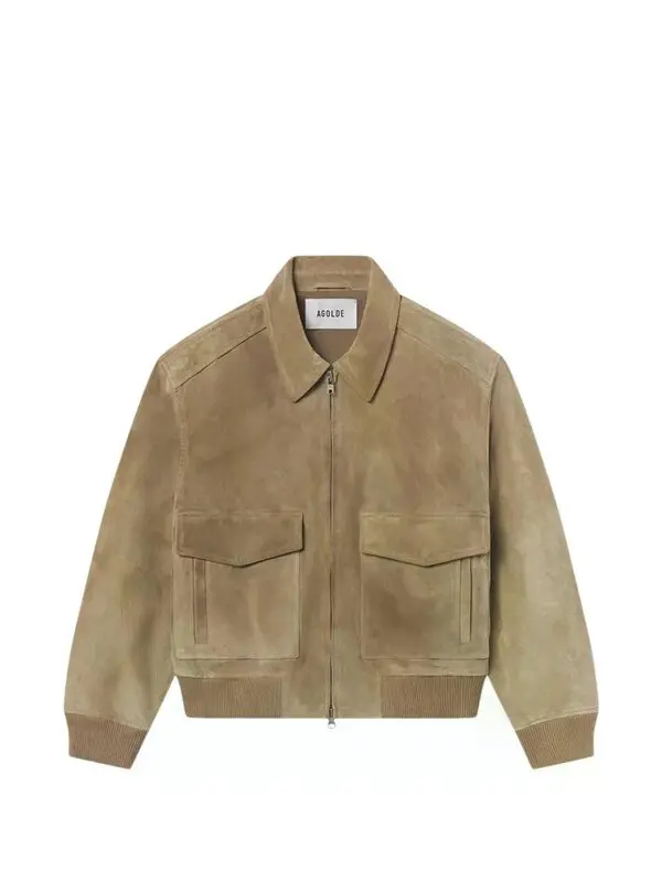AGOLDE Flap-pockets Jacket - Neutrals