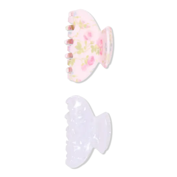 WET BRUSH Small Claw Clips - Pink Floral