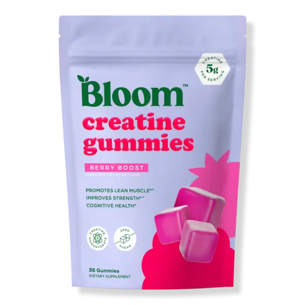 BLOOM Creatine Gummies Berry Boost