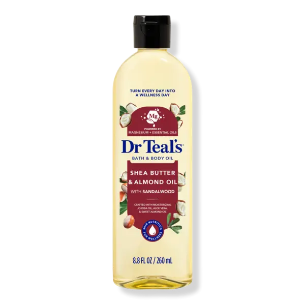 DR TEAL'S Moisturizing Bath & Body Oil With Shea Butter & Almond Oil - One-color