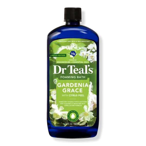 DR TEAL'S Foaming Bath With Pure Epsom Salt, Gardenia Grace