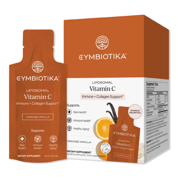 CYMBIOTIKA Liposomal Vitamin C Orange Vanilla - One-color