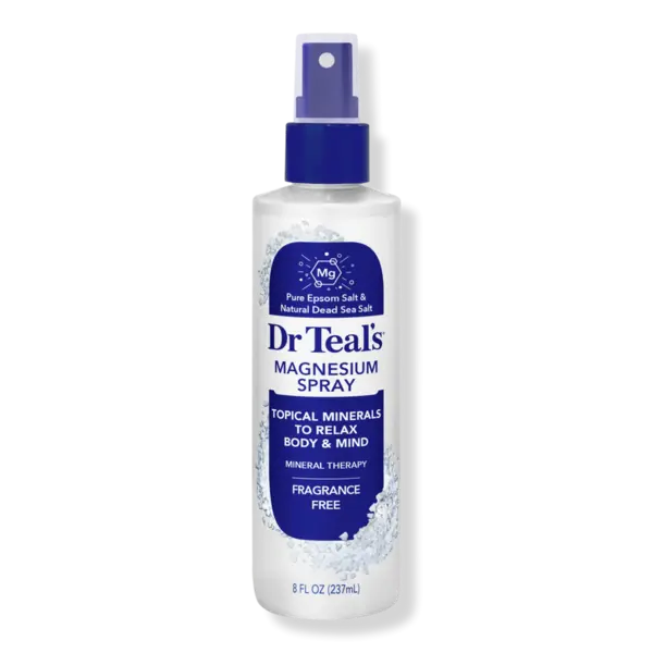 DR TEAL'S Fragrance Free Magnesium Spray With Natural Dead Sea Salt - One-color