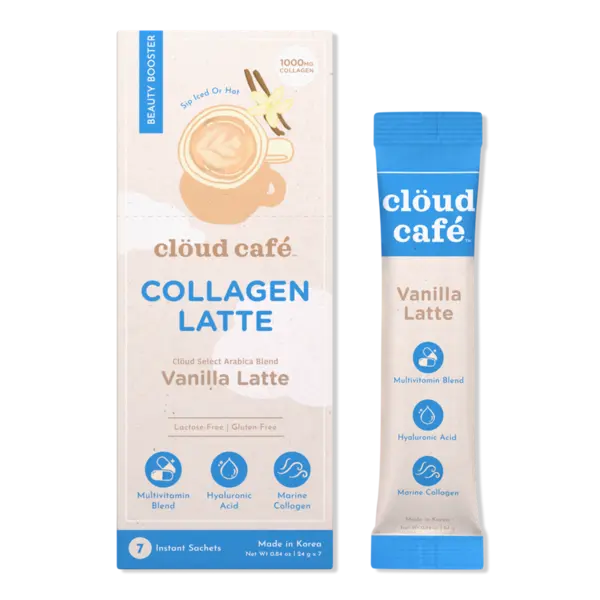 CLOUD CAFE Vanilla Latte Collagen-infused Beauty Booster