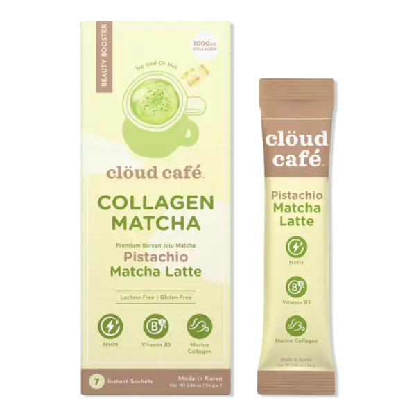 CLOUD CAFE Pistachio Matcha Collagen-infused Beauty Booster - One-color