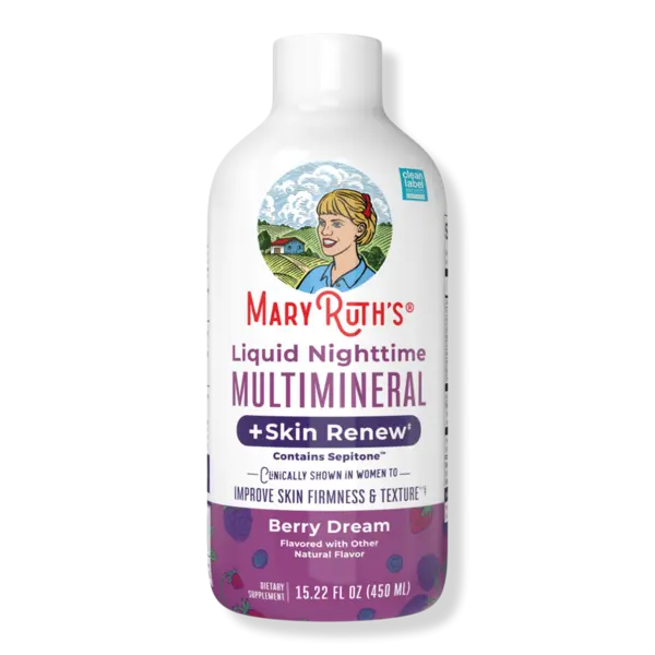 MARYRUTH'S Liquid Nighttime Multimineral + Skin Renew - One-color