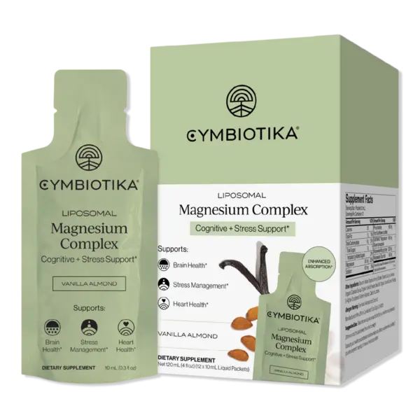 CYMBIOTIKA Liposomal Magnesium Complex Vanilla Almond