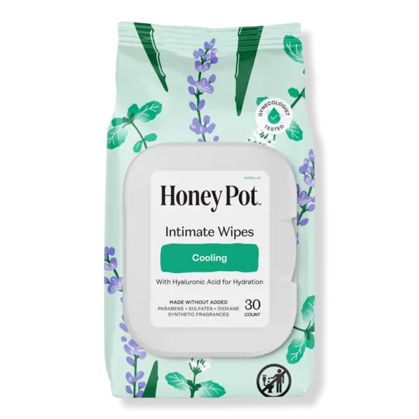 THE HONEY POT COMPANY Cooling Intimate Wipes - One-color