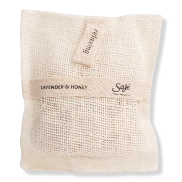 SAJE NATURAL WELLNESS Jute & Joy Exfoliating Soap-filled Wash Pad Lavender & Honey - One-color