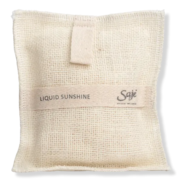 SAJE NATURAL WELLNESS Jute & Joy Exfoliating Soap-filled Wash Pad Liquid Sunshine - One-color