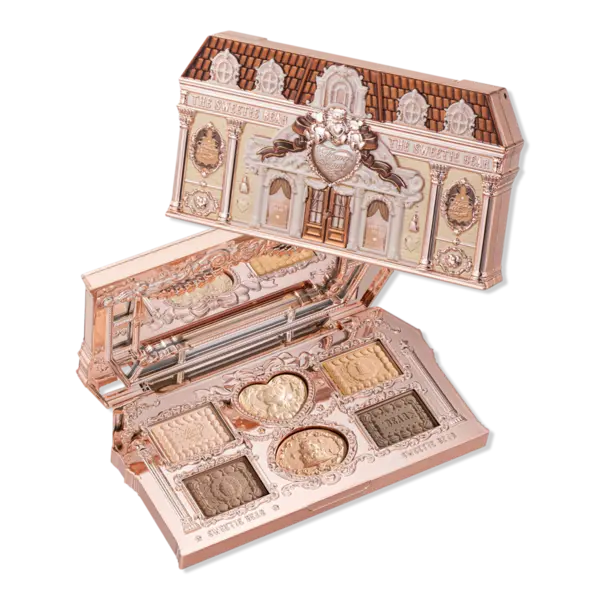 FLOWER KNOWS The Sweetie Bear Collection 6-color Makeup Palette - 01 Buttery Croissant