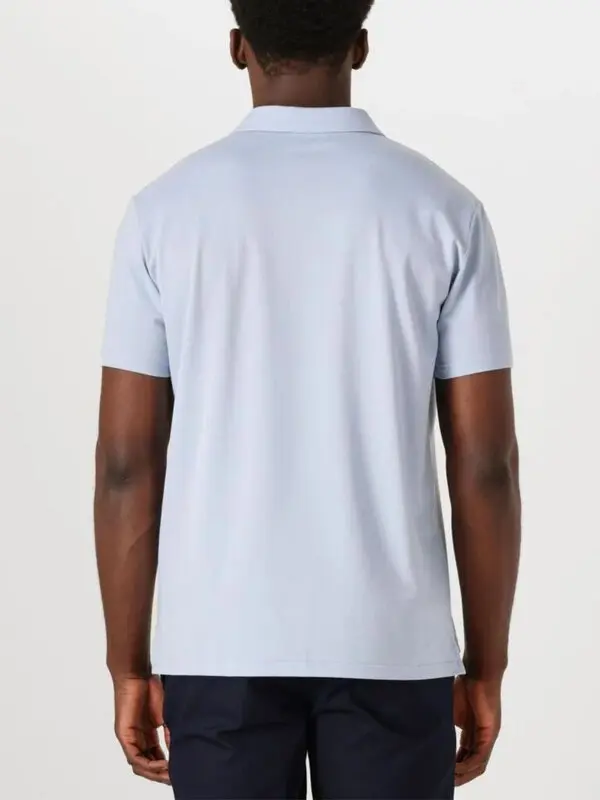 Peuterey Polo Shirt With Logo - Sky Blue