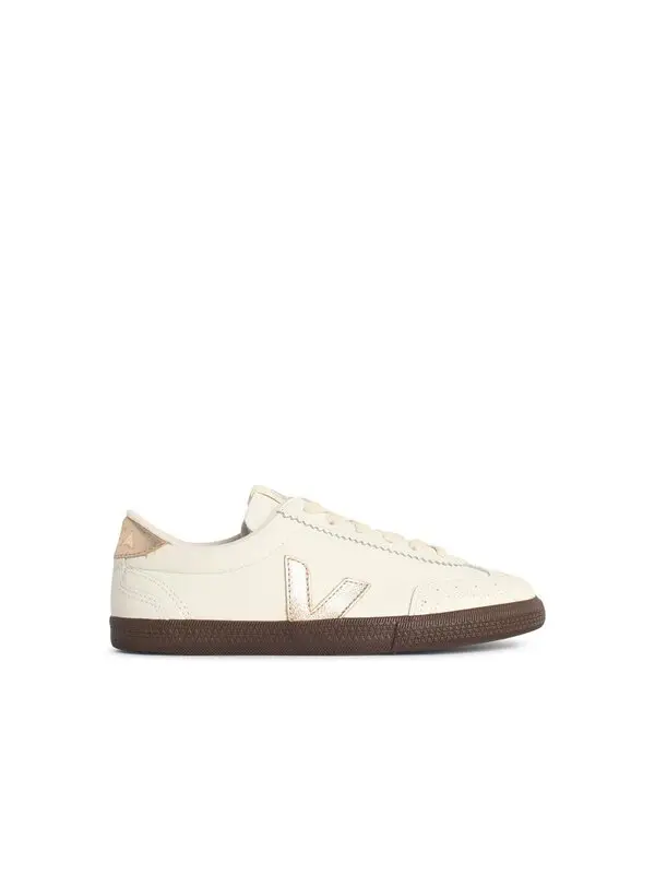 VEJA Volley Leather Sneakers - White