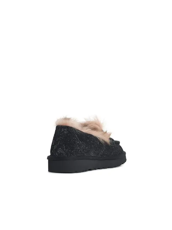UGG Ellis Suede Loafers - Black