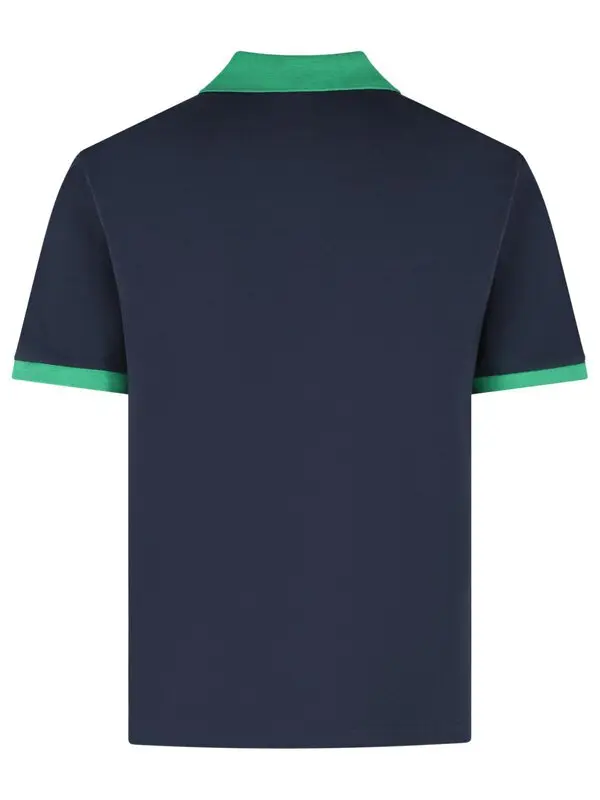 Versace Dark Cotton Polo Shirt