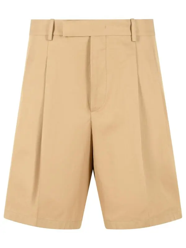 JIL SANDER Cotton Bermuda Shorts
