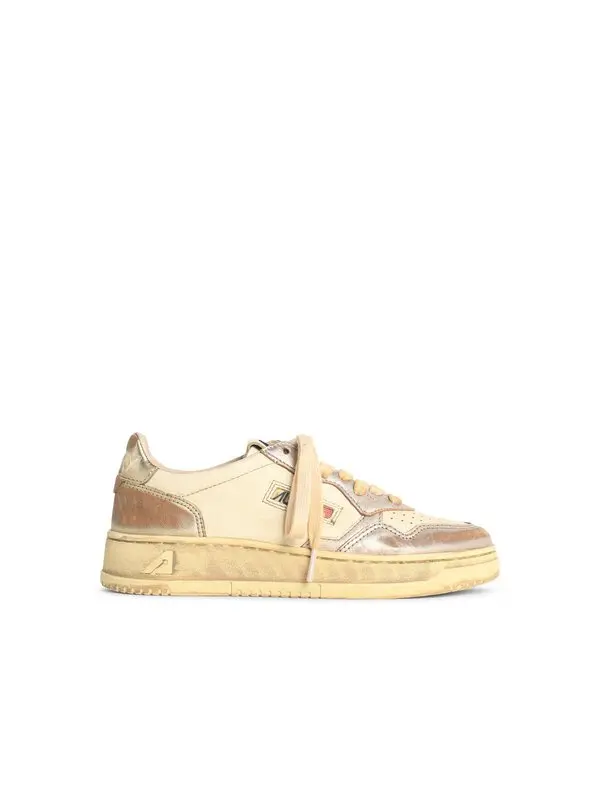 AUTRY Supervintage Low Leather Sneakers