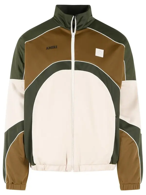 Amiri Polyester And Cotton Track Jacket - Multicolor