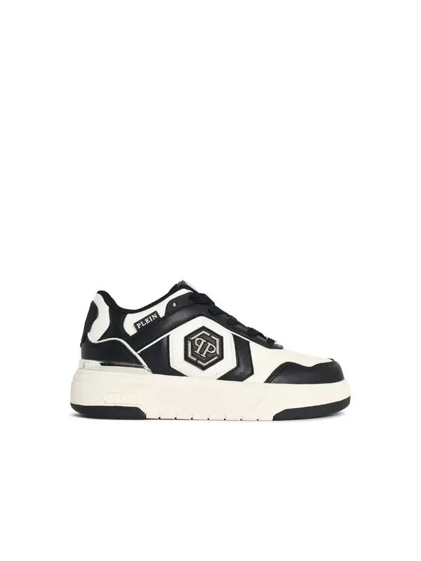 Philipp Plein Sk8-r Fabric Blend Sneakers