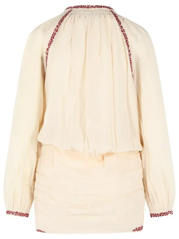 Isabel Marant Étoile Ludy Short Dress - Ivory