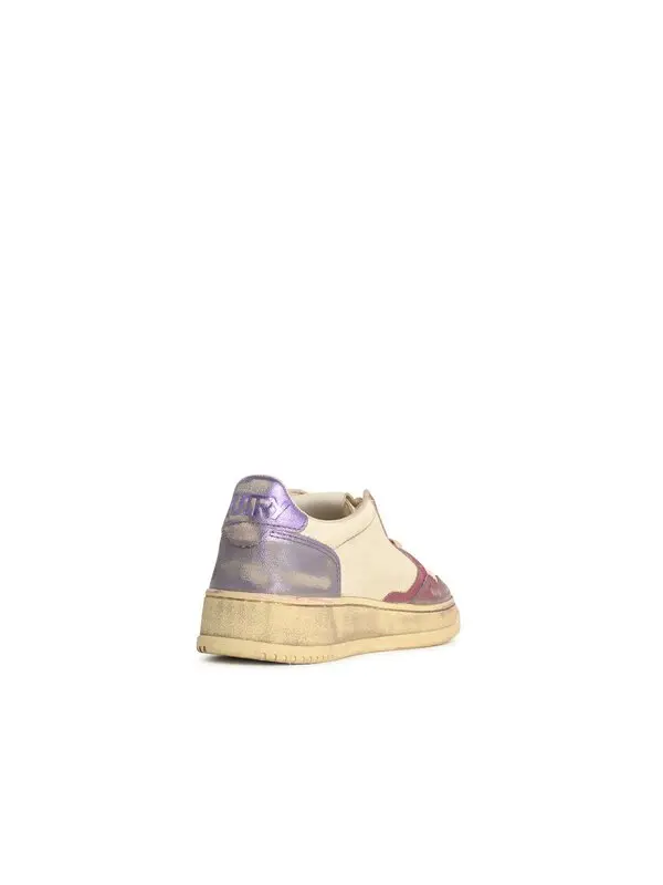 AUTRY Supervintage Low Sneakers - Fuchsia