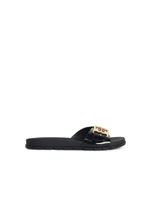 Tory Burch Patent Leather Slippers