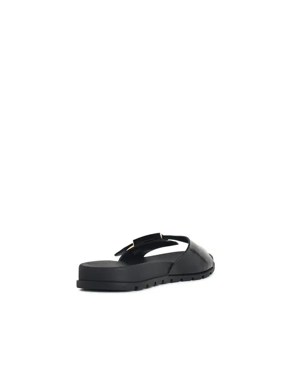 Tory Burch Patent Leather Slippers