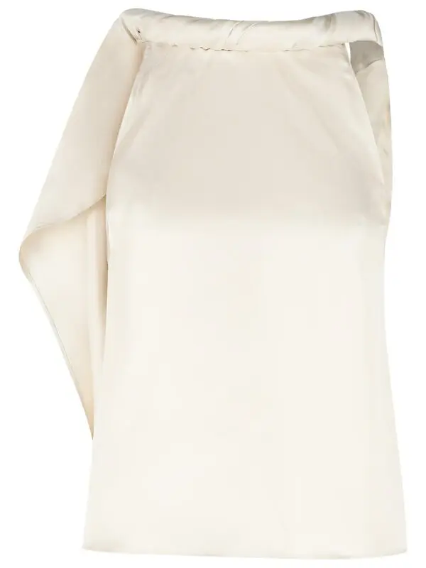 Loulou De Saison Wilma' Silk Top - Ivory
