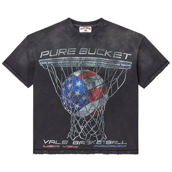 VALE FOREVER Pure Bucket Tee - Black