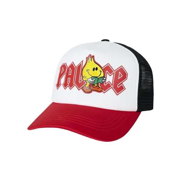 PALACE World Industries Trucker Cap - Red