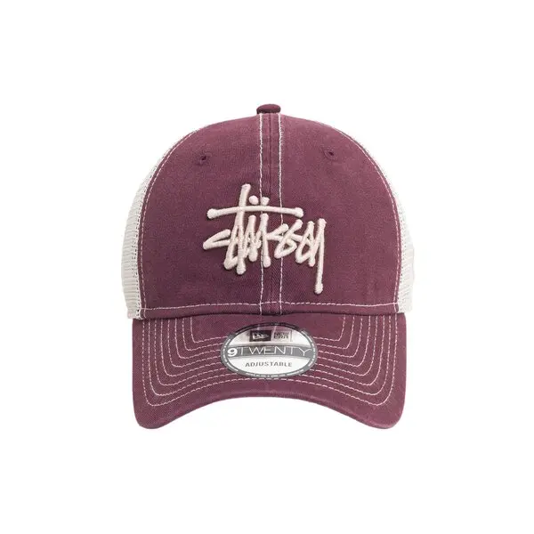 StÜssy New Era 9twenty Washed Basic Trucker - Purple