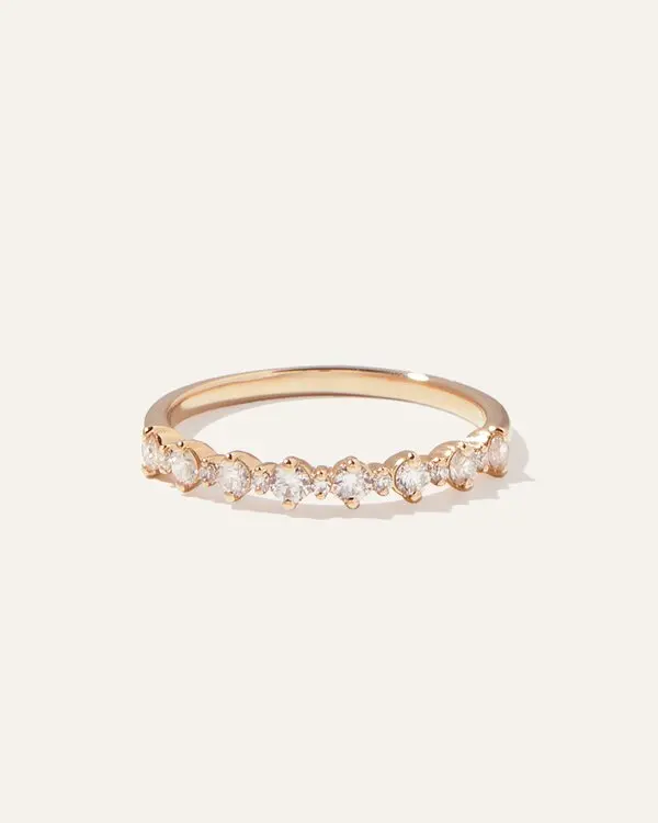 Quince 14k Gold Lab Grown Diamond Band Ring - Yellow Gold