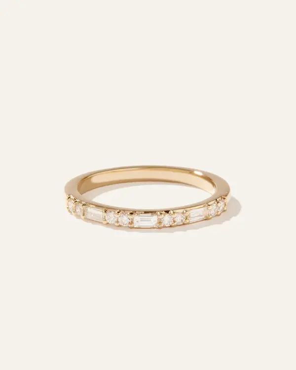 Quince 14k Gold Lab Grown Diamond Band Ring - Yellow Gold