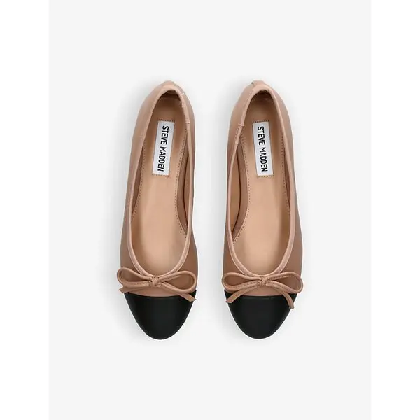 Steve Madden Ellison 166 Contrast-panel Leather Pumps