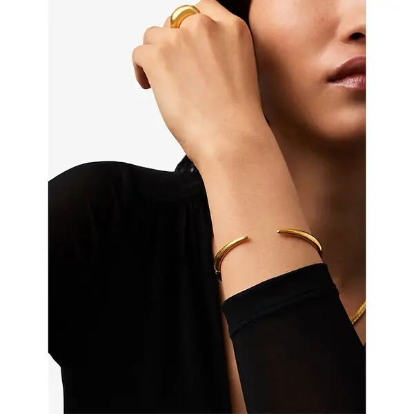 MISSOMA 18ct Yellow -plated Brass Claw Cuff Bracelet