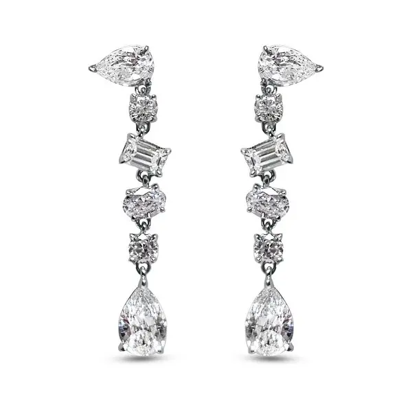 FANTASIA BY DESERIO Celestial Cascade Earrings - One-color