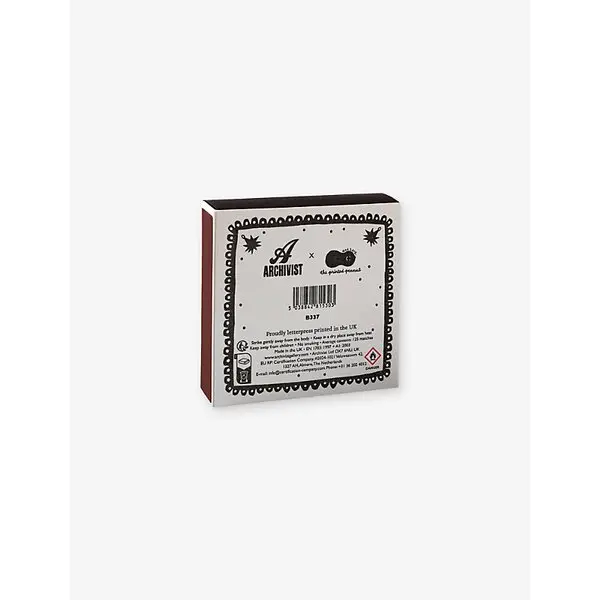 ARCHIVIST Black Miracle 125 Safety Matches