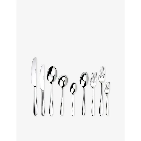 ARTHUR PRICE Willow 76-piece Stainless-steel Cutlery Set - Stainless Steel