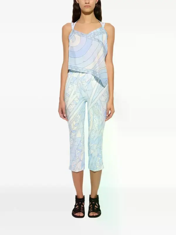 Emilio Pucci Printed Capri Pants